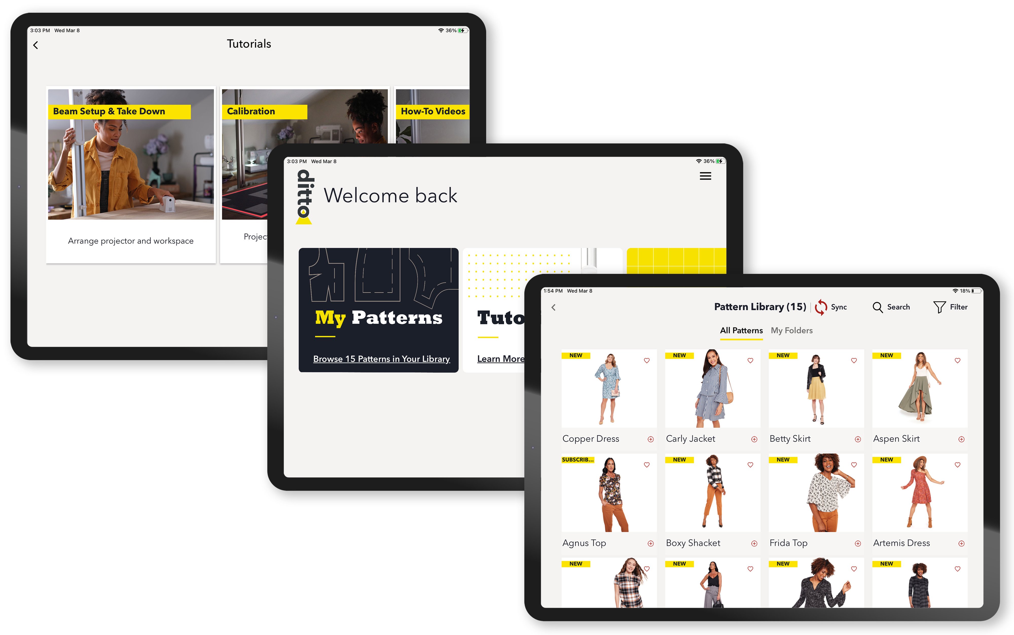 Ditto Digital Pattern Projection | Our Work